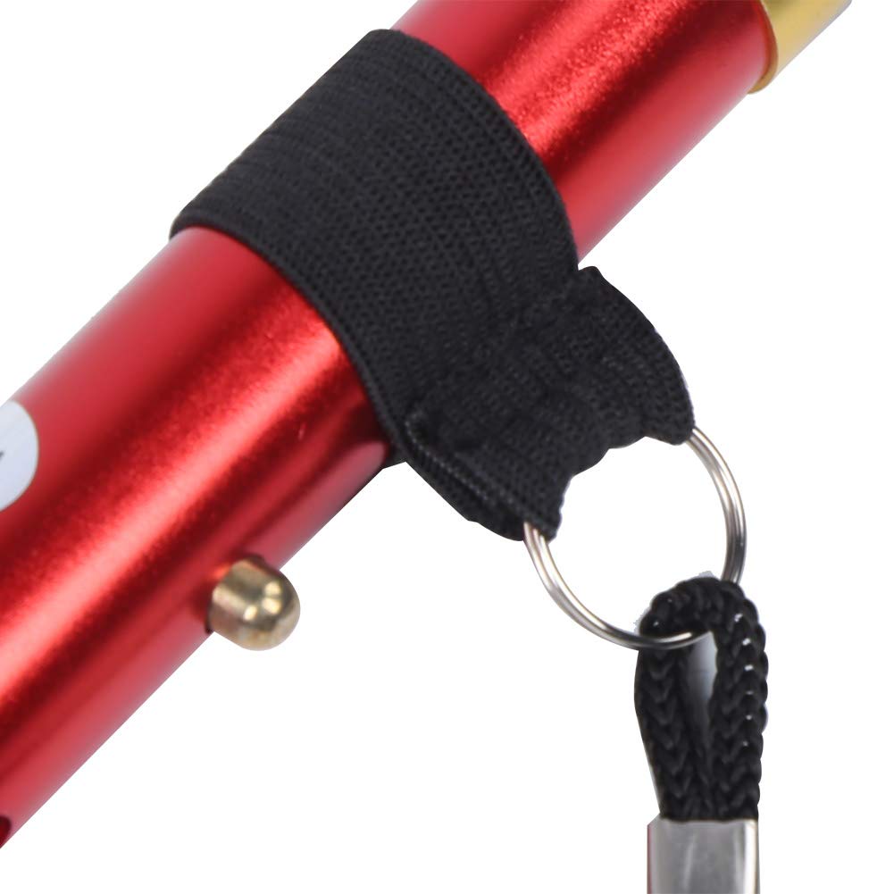 Outdoor Foldable Walking Stick Folding Walking Stick Anti‑Slip Hiking Stick for Men Women for Elderly Walking[Trekking Poles]