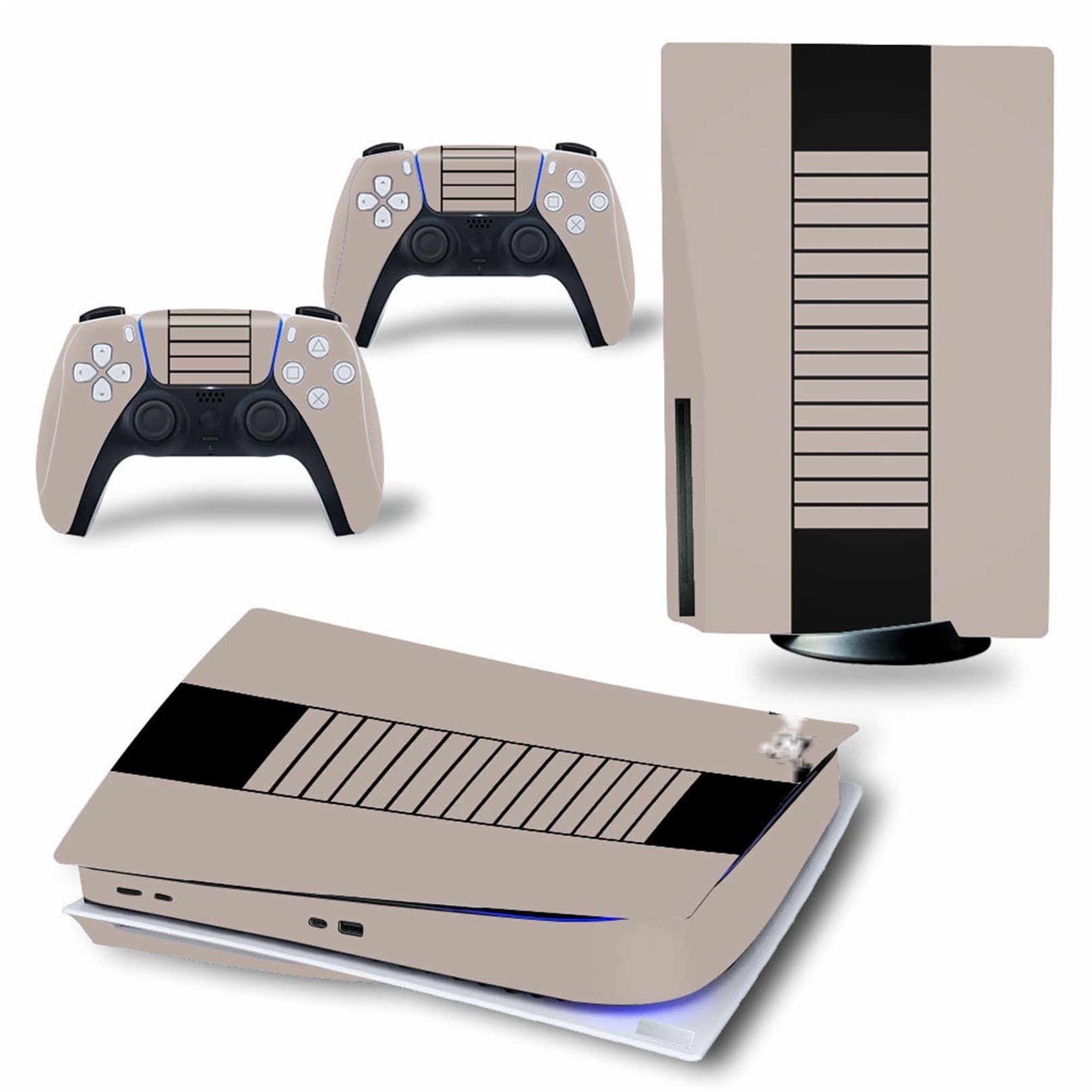 Top factory BUCEN for PS5 Skin Disc Edition & Digital Edition Console and Controller Vinyl Cover Skins Wraps Scratch Resistant, Compatible with for PS5 364297 Anti Scratch (Size : Disc Version)