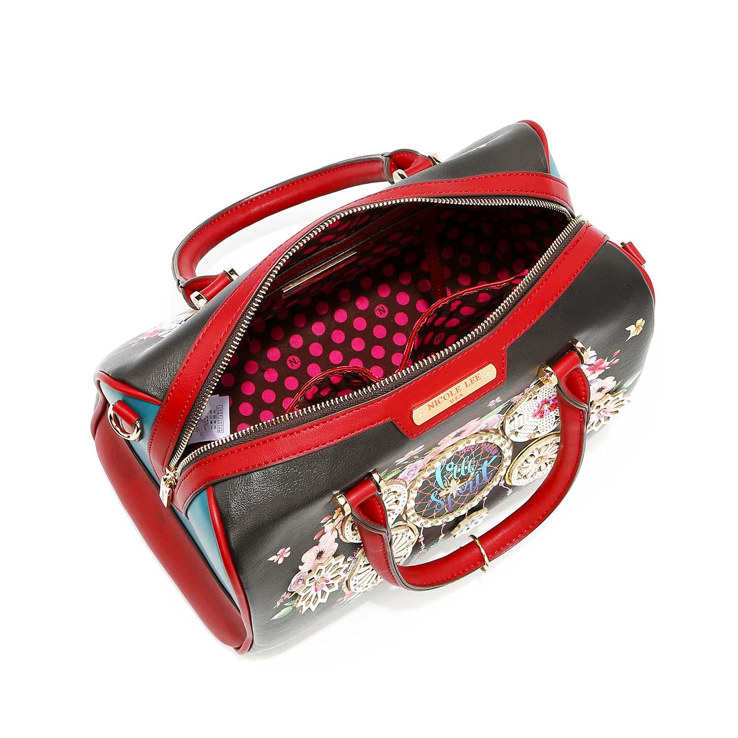 Nicole Lee Dream ofAll Colors Boston Bag