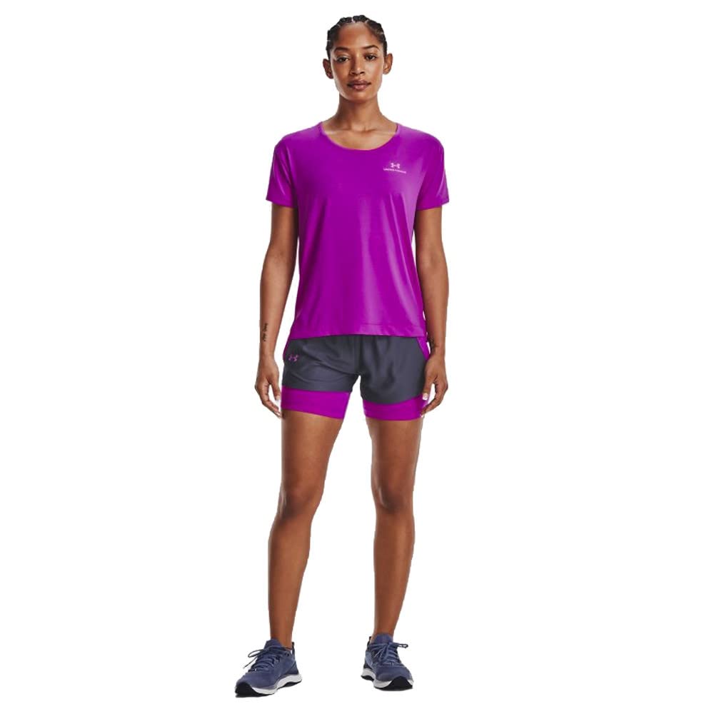 Under Armour Play Up 2-in-1 Shorts Tempered Steel/Strobe XL (US 16)