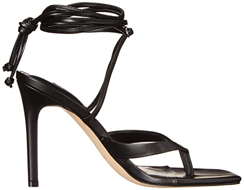 Nine West Women's TERRIE3 Heeled Sandal, Black, 7
