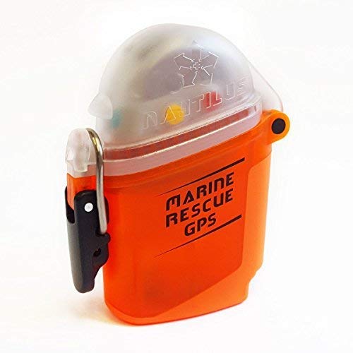 Nautilus LifeLine Marine GPS and Neoprene Pouch w/ free Coil Lanyard
