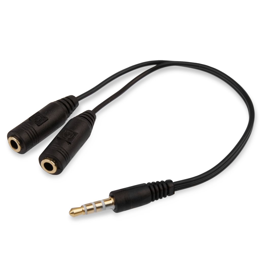 REYTID Replacement Splitter Cable Compatible with Sennheiser Gaming Headset GSP 300, 350, 500, 600 Compatible with Xbox One / PS4 - Convert PC Mac Adapter