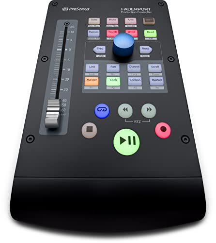 PreSonus Faderport USB Production Controller with Studio One Artist and Ableton Live Lite DAW Recording Software