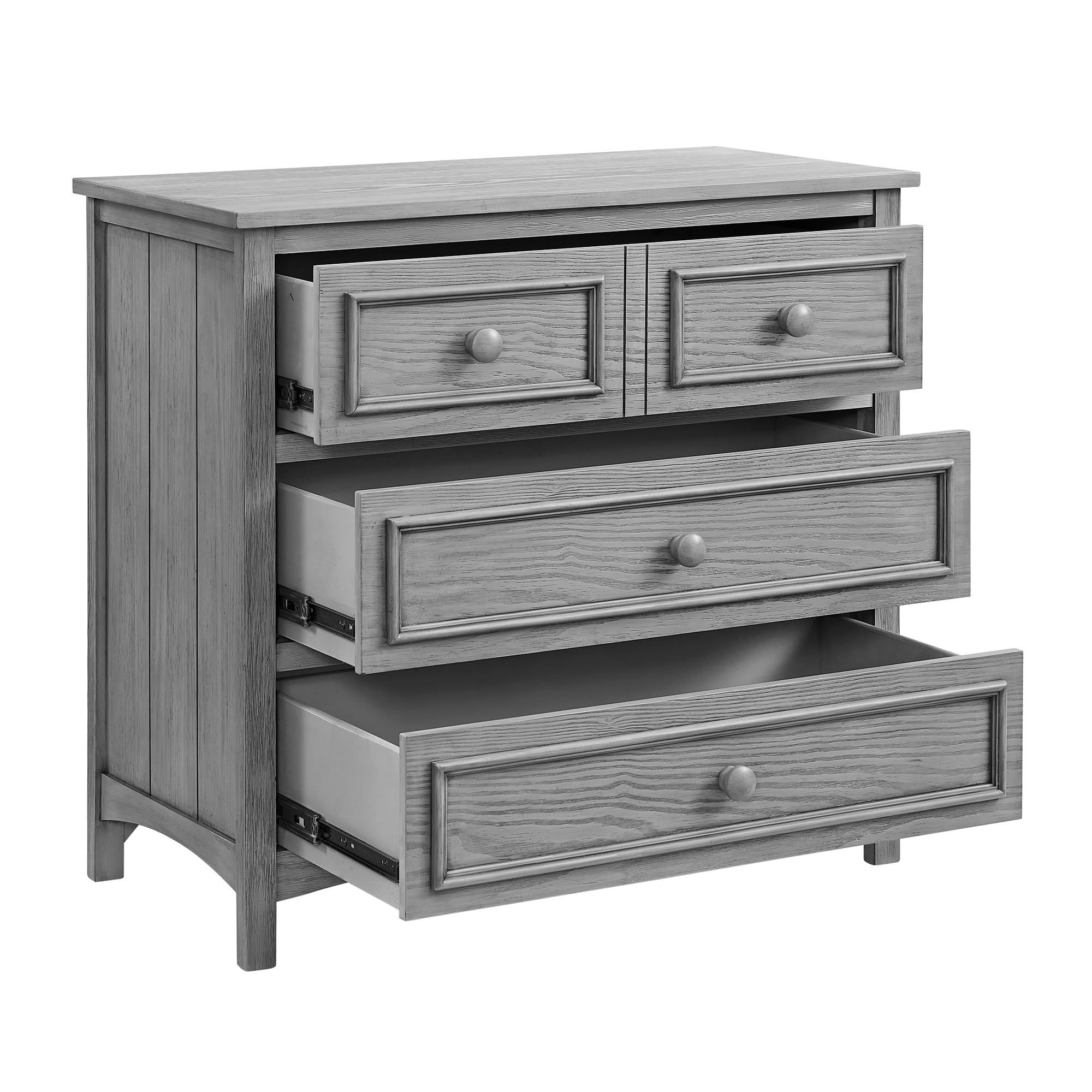 Oxford Baby Bennett 3-Drawer Dresser, Rustic Gray
