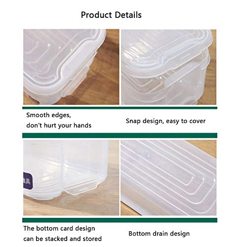 Swity Home Set of 2 Pasta Storage Containers ,Airtight Spaghetti Container Storage With Locking Lids , BPA-Free Pasta Canister Set