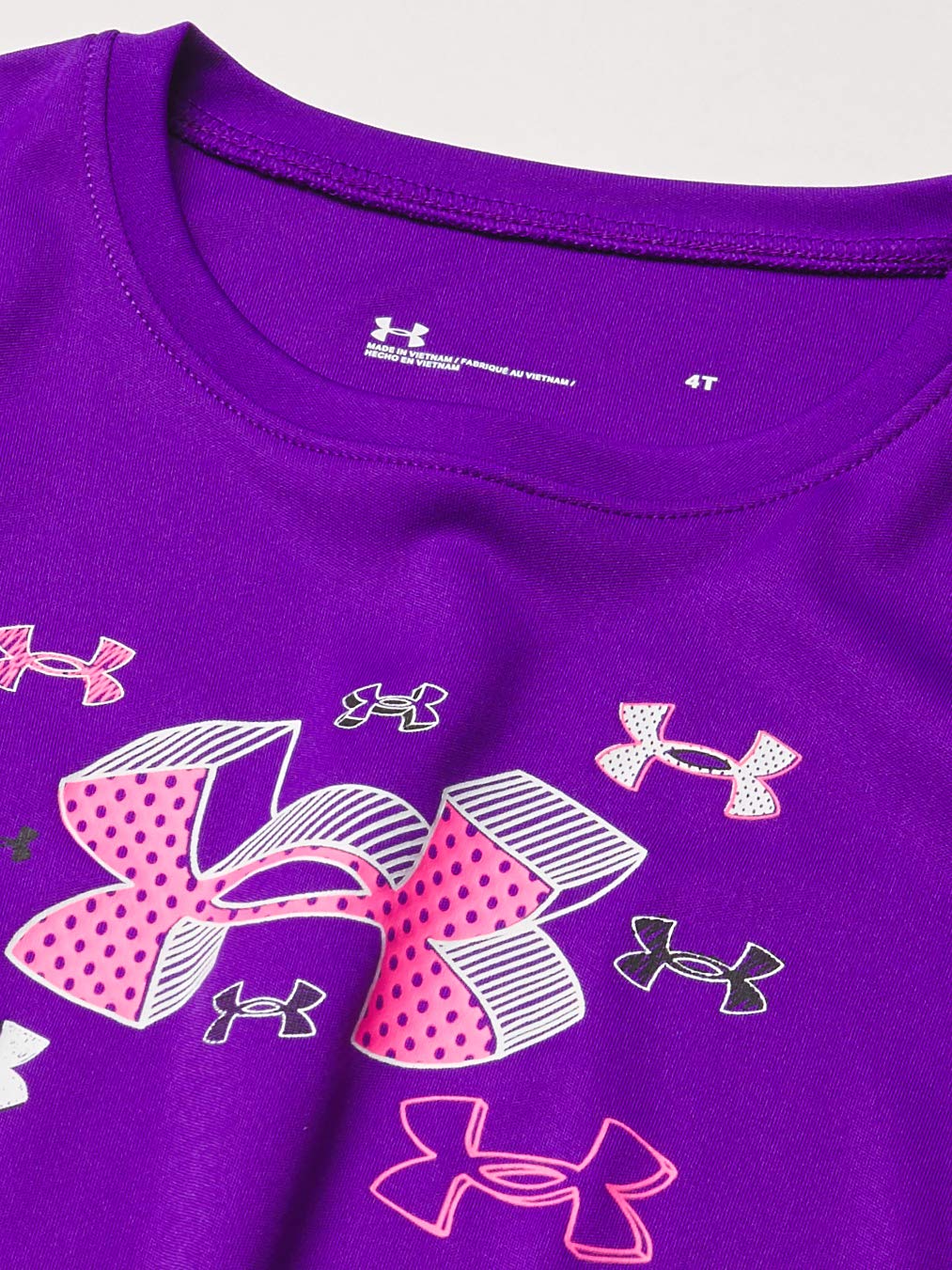 Under Armour UA GIRLS RUN THIS GAME BIKE SHORT SET, POP PINK S21, 18M