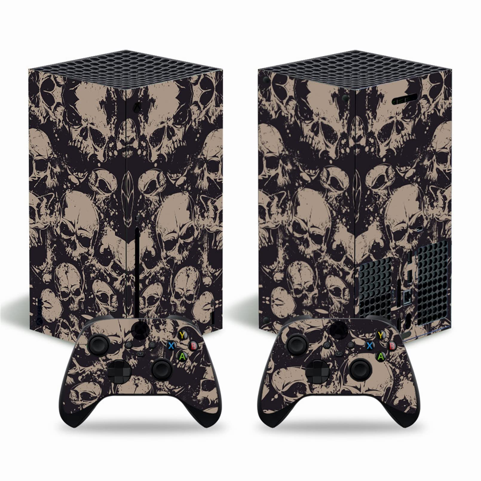 Top factory Skin Decal Protective Vinyl Skin Decal Cover for Series X Console Skins Wrap Sticker with Two Free Wireless Controller Decals 51826 Decal