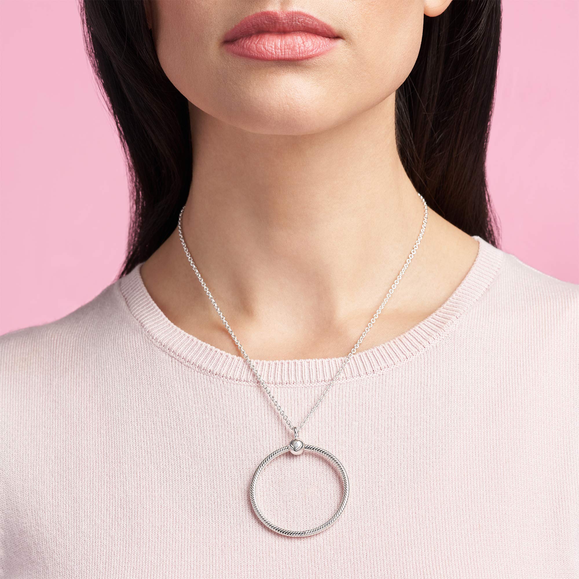 Pandora Jewelry Medium O Sterling Silver Pendant
