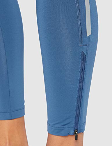 Salomon Women's Standard Agile Warm Tight, Dark Denim, X-Large