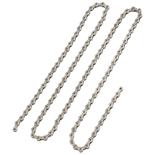 Sports Chain, Variable Speed Chain Stainless Steel Flexible 9 Speed with Buckles for Road Cycling