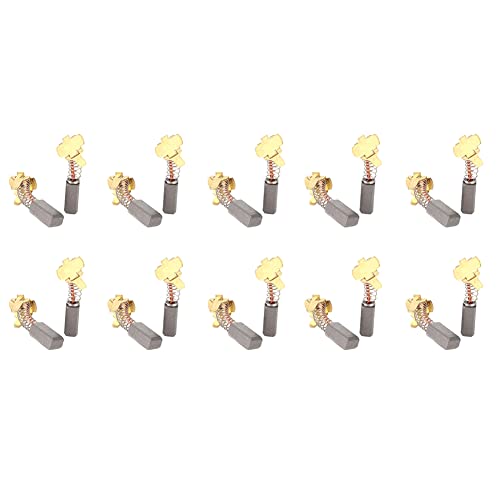 Xiaoxin 10 Pair 999054 Carbon Brushes Replace Parts Kit for DV14DSL DV14DL DS18DSL DS18DSAL DS18DMR DS18DL DS14DSL DS14DSAL