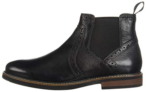 Nunn Bush mens Otis Chelsea With Kore Comfort Walking Technology Fashion Boot, Black Tumbled, 10.5 US