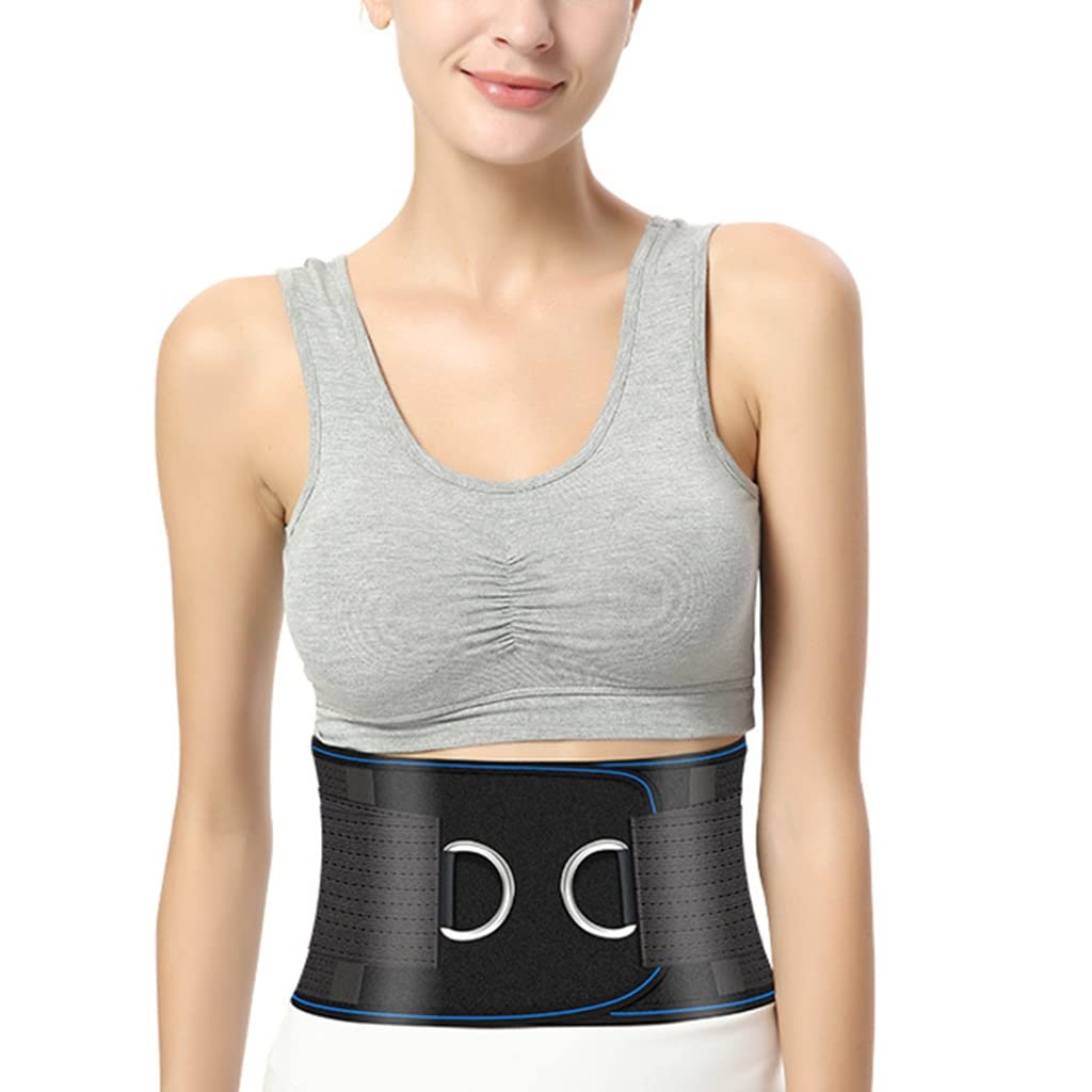 TANGIST Heating Lower Back Support Belt Lumbar Support Brace For Pain Relief And Injury Prevention Dual Adjustable Straps And Breathable Mesh Panels (Size : XXL/XX-Large)