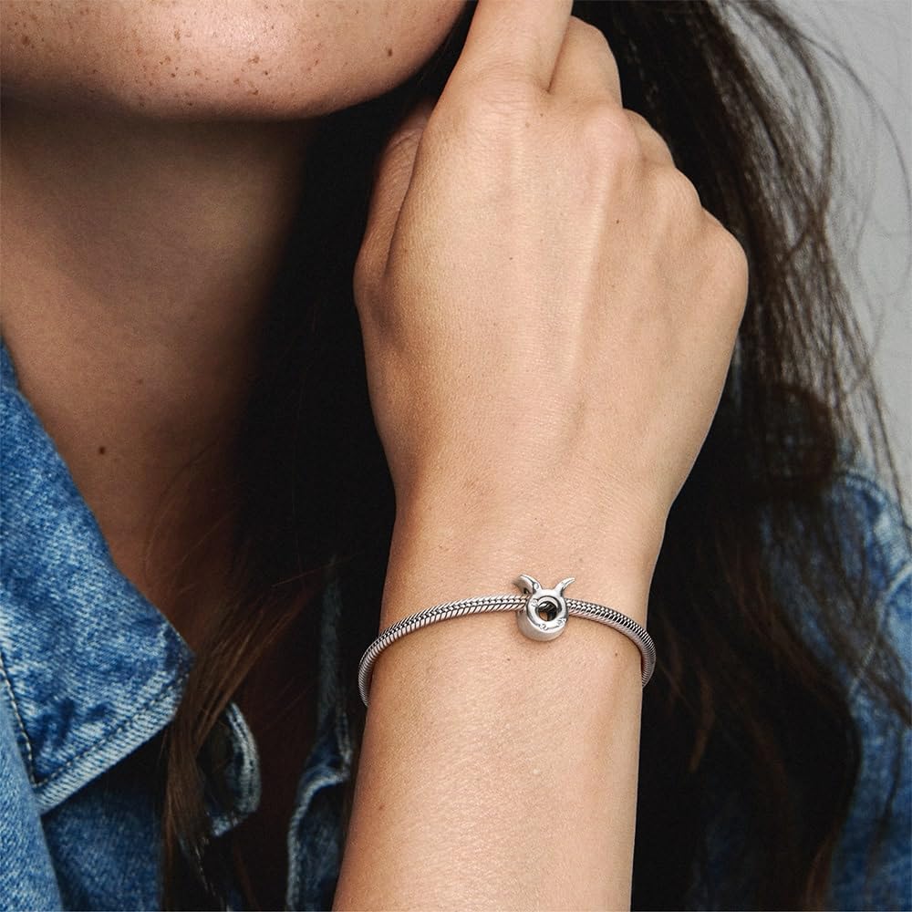 PANDORA Sparkling Aries Zodiac, Clear CZ
