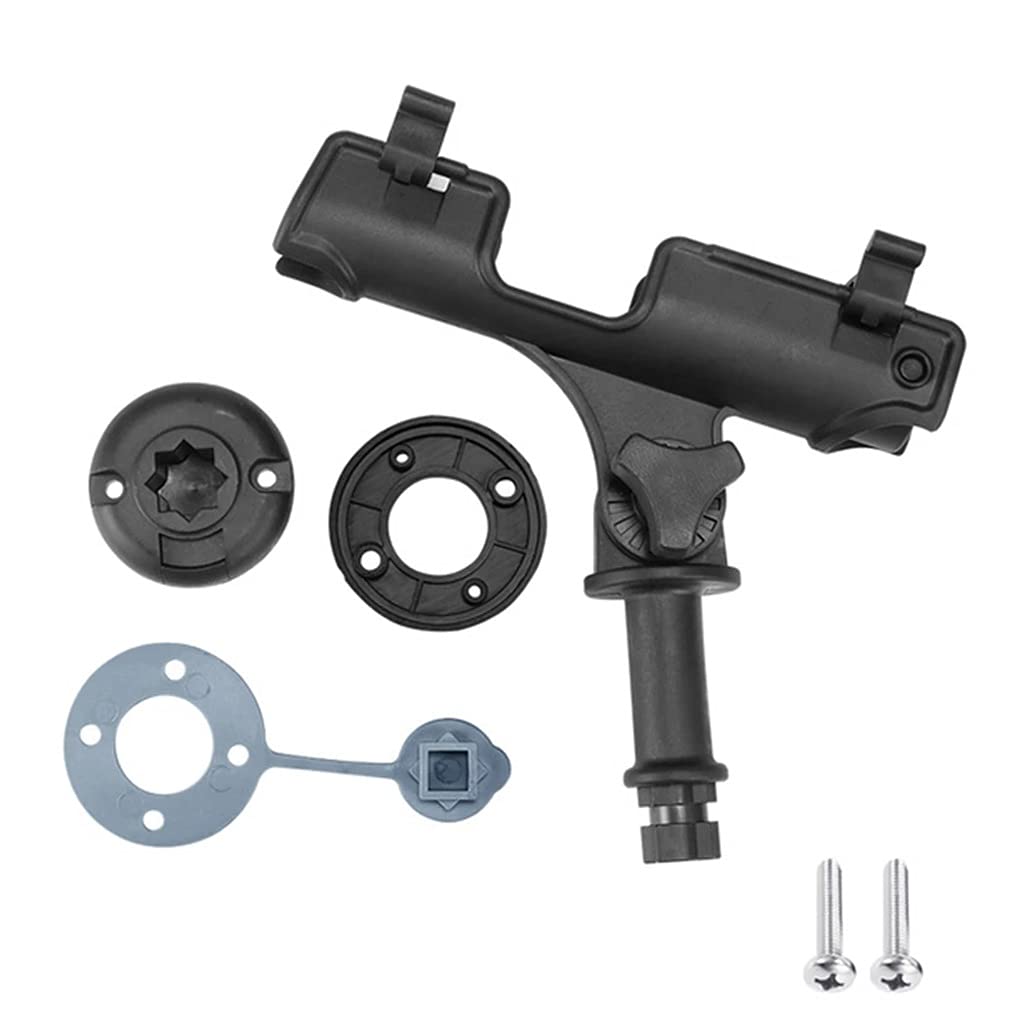 SLATIOM Adjustable Kayak Boat Fishing Rod Holder Support Tools Pole Mount Angle Bracket 360 Degrees Rotatable Holder Fishing Tackle