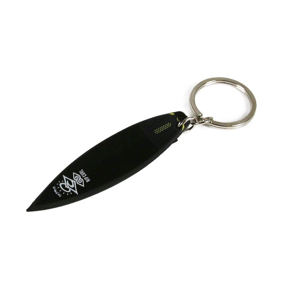 Rip Curl Surfboard Keyring black white