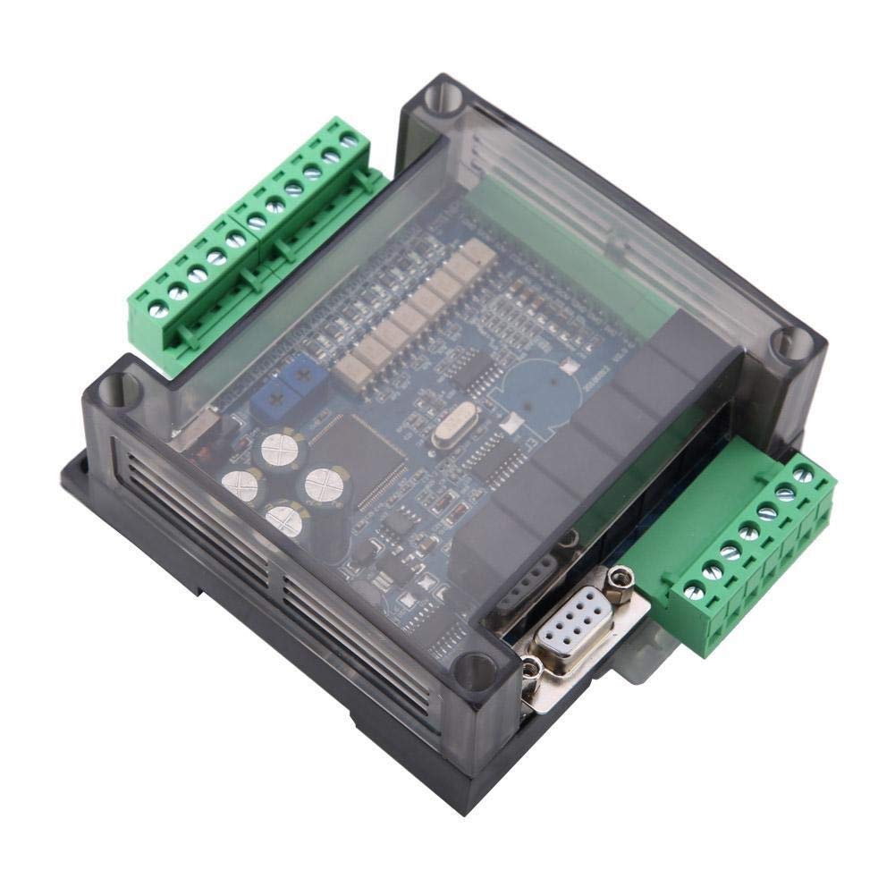 PLC Control Board, FX3U-14MR PLC Industrial Control Board 8 in 6 Out programmable Simple Controller, Digital Timer Relay Board PLC Controller