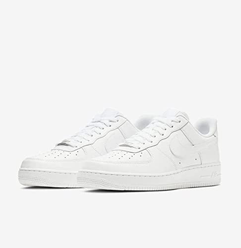 Nike Men's Air Force 1 Shoe, Pure Platinum/White/Pure Platinum, 10