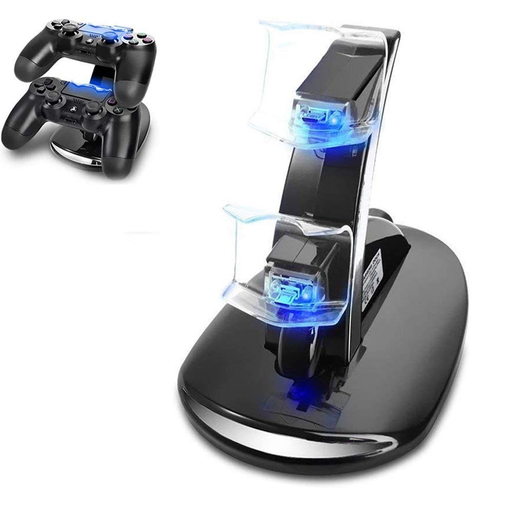 PS4 Controller Charger,Playstation 4 / PS4 / PS4 Pro / PS4 Slim Controller Charger Charging Docking Station Stand for PS4 Controller