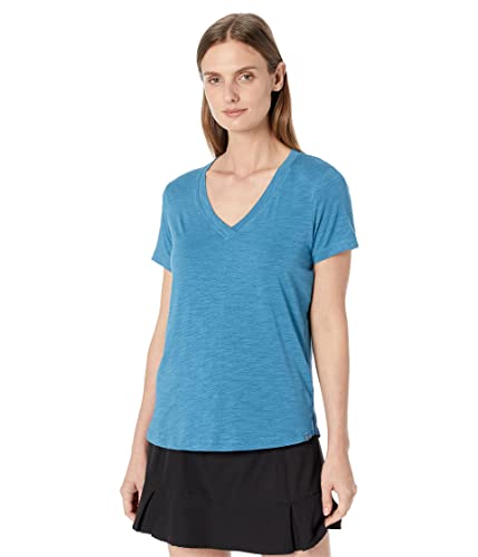 tasc Performance Nola V-Neck Tee Blue Ridge XL