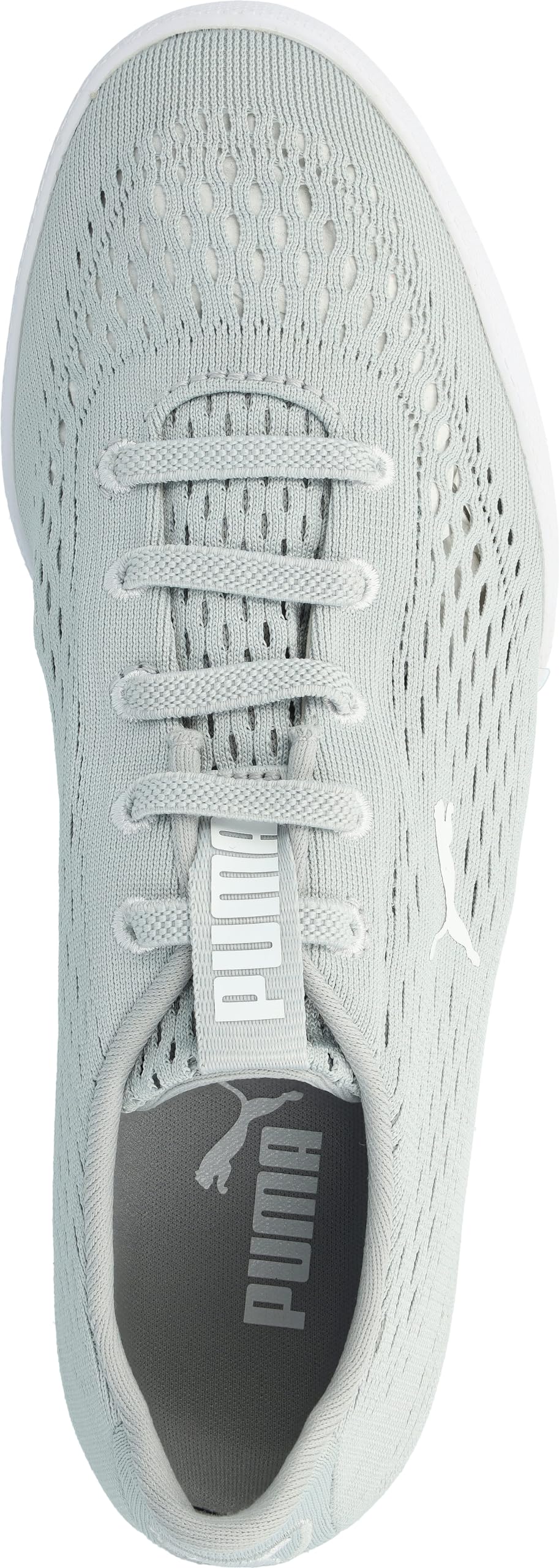 PUMA Women's Monolite Fusion Slip-On Golf Shoe, High-Rise White, 7.5