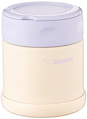 Zojirushi Stainless Steel Food Jar, 9 oz, Pale Orange