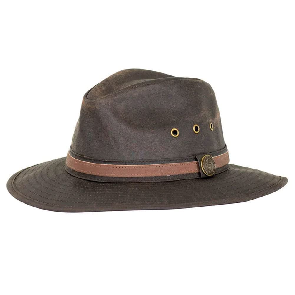 Outback Trading Unisex Crusade Canyonland Vintage Durable Breathable Water-Resistant Windproof Cowboy Hat, Brown, X-Large