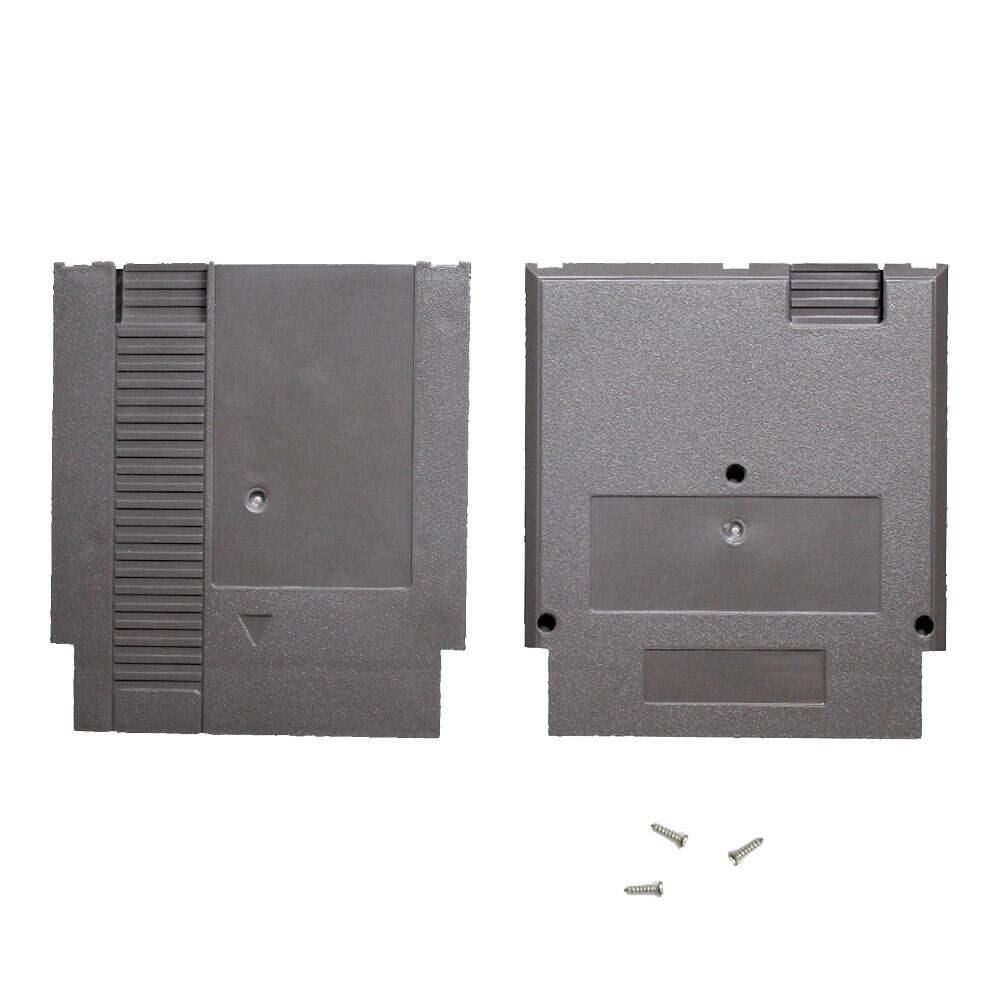 Ninthseason 2PCS NES Cartridge Case Shell for Nintendo NES Games Cartridge with 3 Phillips Head Screws(Grey)