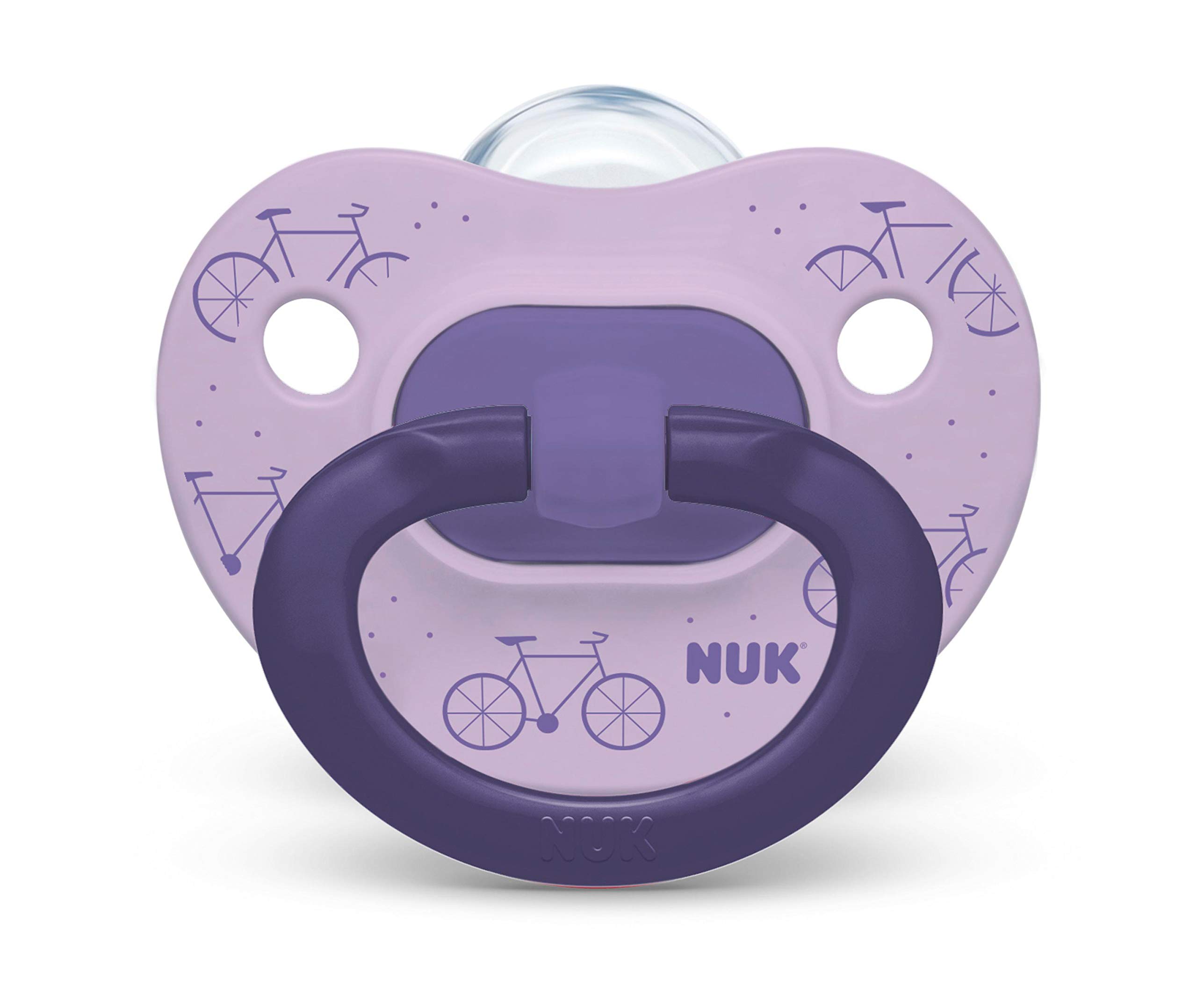 NUK Orthodontic Pacifiers, Girl, 18-36 Months, 2-Pack