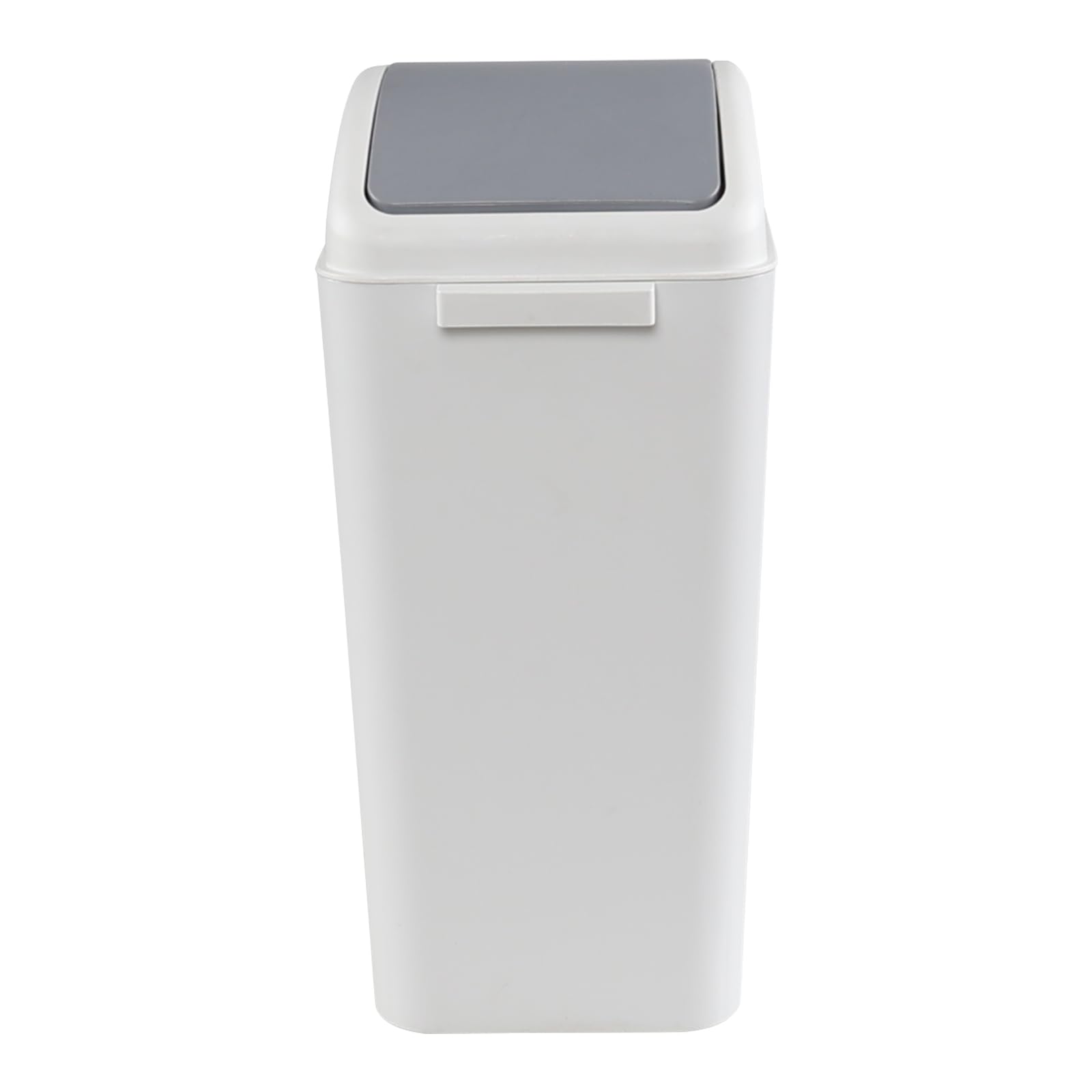 Nicesh 4.5 Gallon Trash Can with Swing Lid, Plastic Swing Top Trash Can (Green)