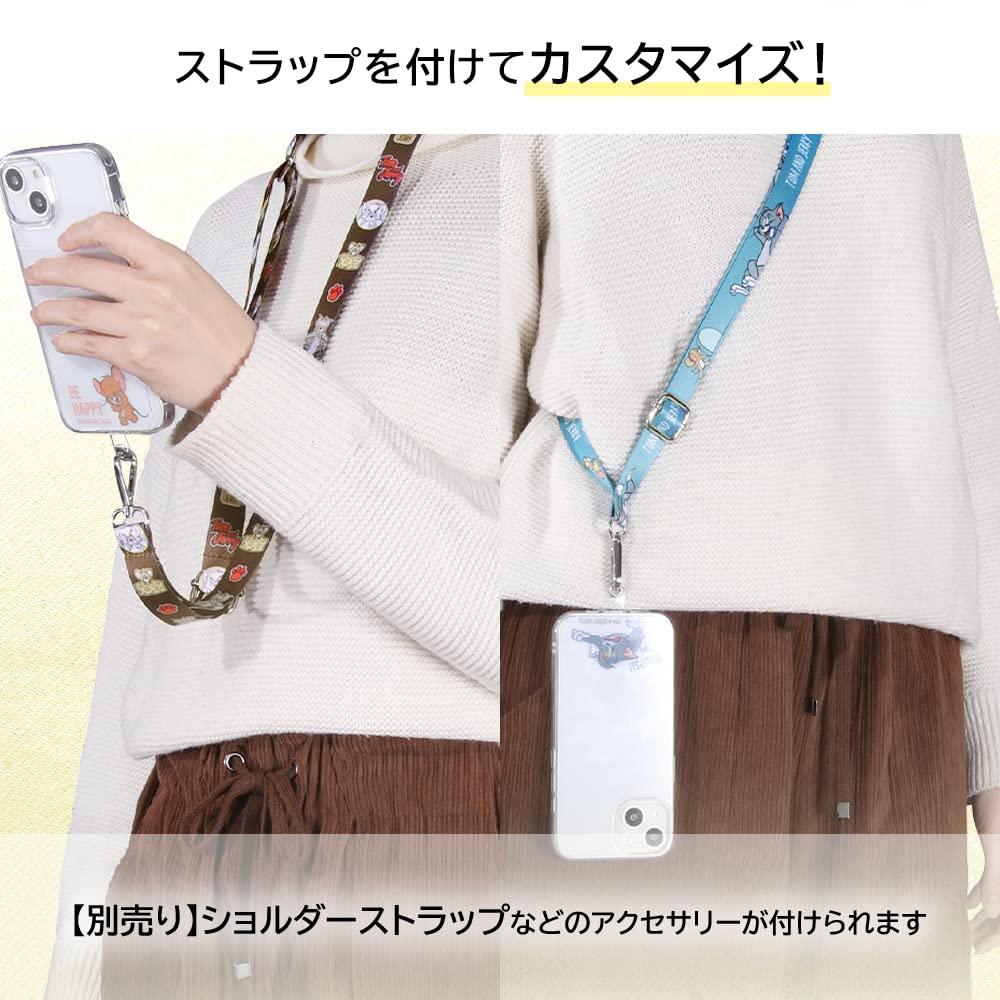 イングレム Inglem IJ-WSTH1S/TJ35 Tom and Jerry Strap Holder/Tom and Jerry Nakayoshi