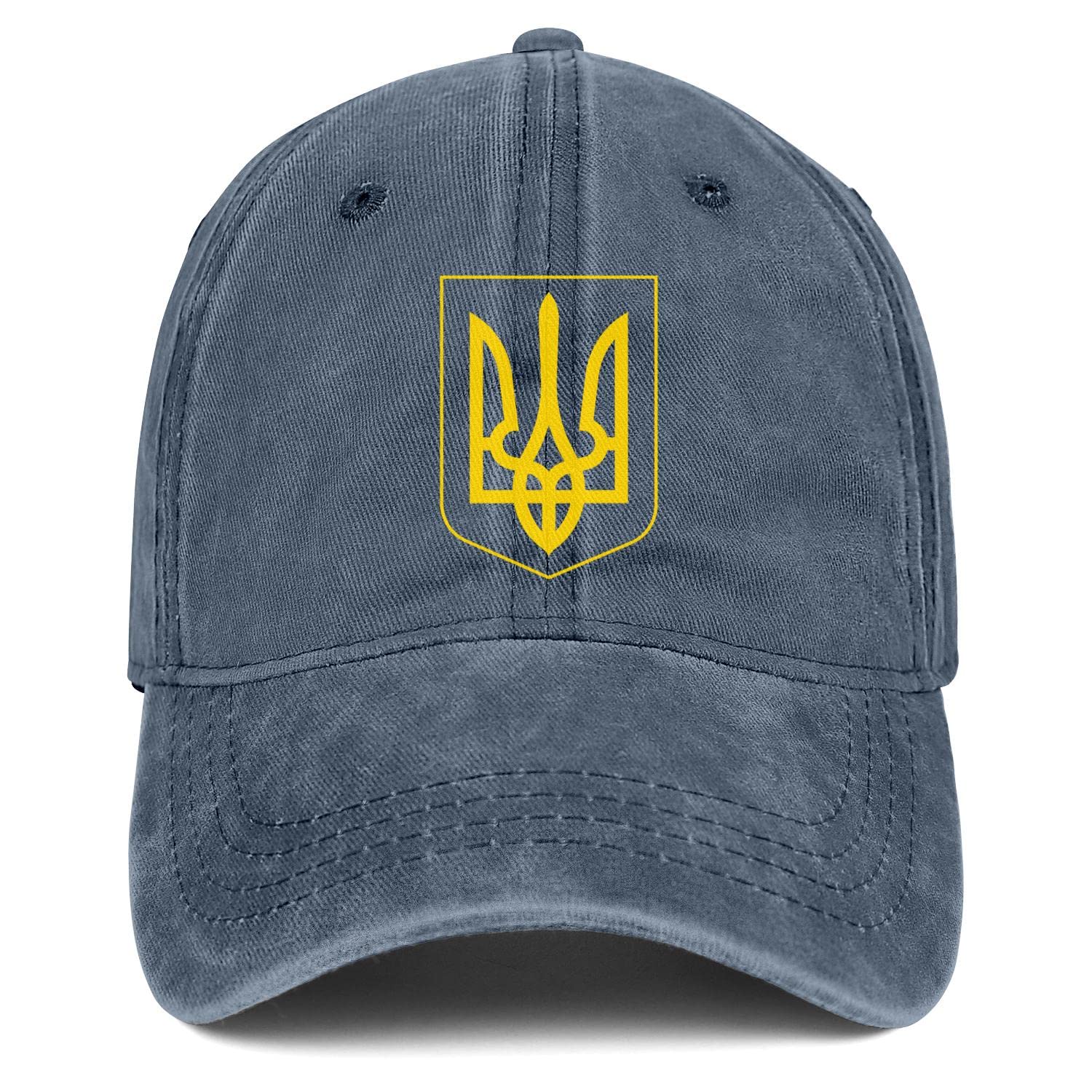 Ukraine Hat Embroidery Flag Classic Baseball Hat Ukraine Flag Baseball Caps for Men Women