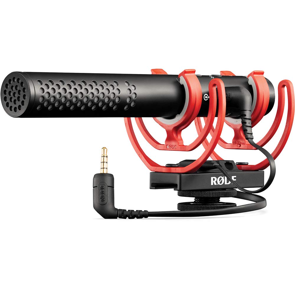 Rode VideoMic NTG Shotgun Vlogging Podcasting Microphone WS11 Windshield & Wide Mouth Case Bundle