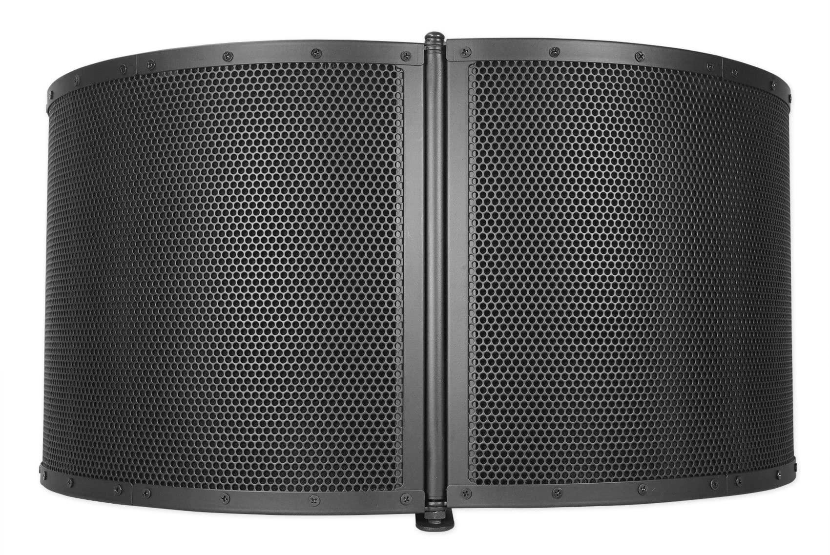 Rockville Large Studio Mic Isolation Shield Vocal Recording Booth (ROCKSHIELD 4)