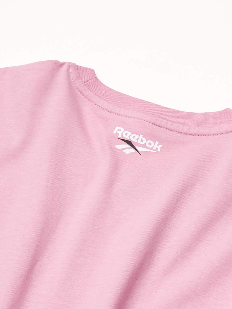 Reebok Classic Vector Repeat Tee, Jasmine Pink, Large