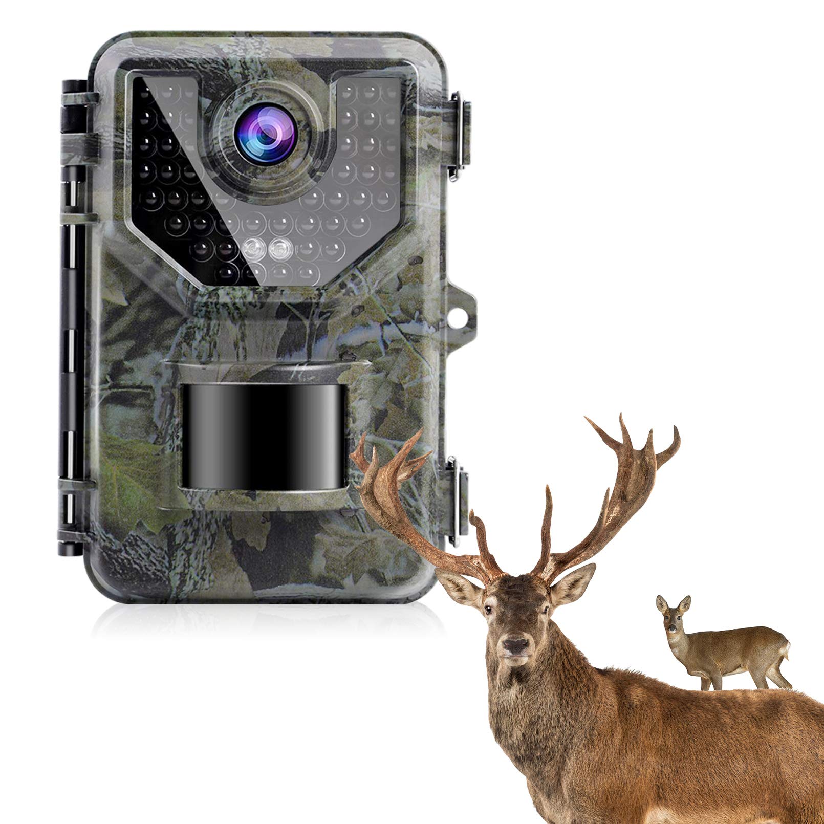 SESERN 2022 Upgrade Trail Camera 1520p 20mp, Game Camera with Night Vision Motion Activated and Ip66 Waterproof, Hunting & Game Cameras with 2.4" LCD 120¡ãdetecting Range 0.2s Trigger Time