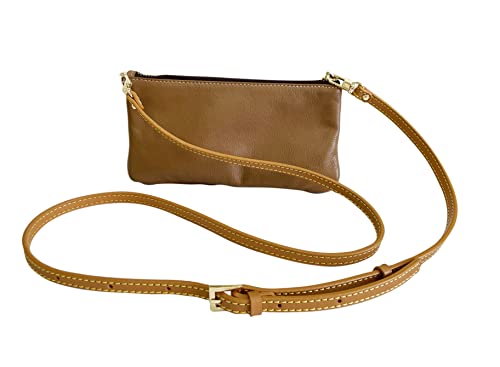 YESIKIMI 10mm Thin Real leather Adjustable Crossbody Straps For Eva,milla,Favorite,Felicie,Alma BB PHONE STRAP