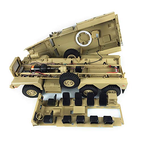 TOUCAN RC HOBBY 1/12 6 * 6 Rc Cougar 6X6 Mrap Vehicle 16Ch Radio Explosion Proof Car Esc Motor