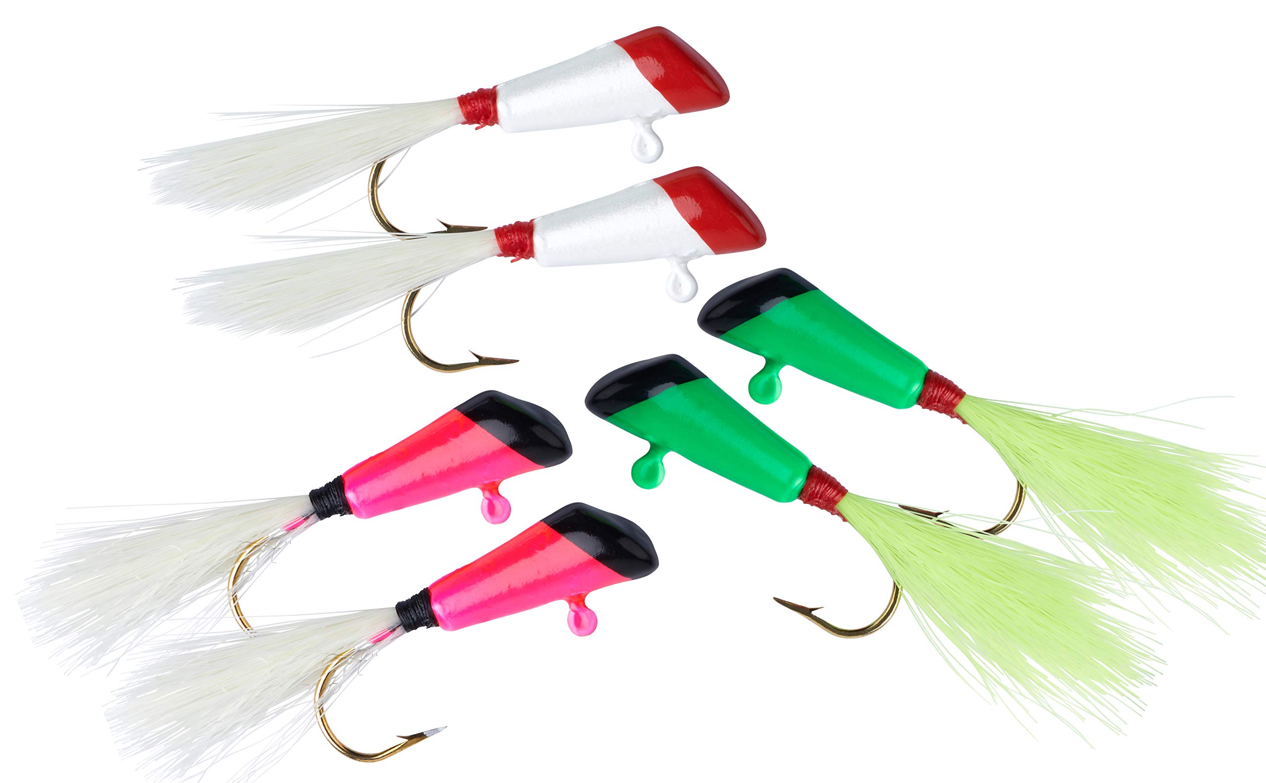 Shad Darts - 3, 6 or 12 Pack (Multiple Colors/Weights) (Gold/Whie (1/16 oz))