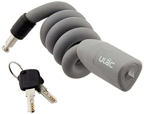 Ulac Y10M AVENIR Bicycle Shape Memory Wire Lock, Gray