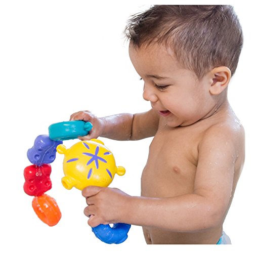Nuby 15-Piece Fun Bath Links Toy