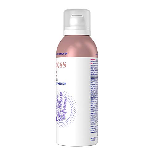 Nair Hair Remover Bladeless Shave Whipped Crème, Painless Hair Removal, 5 Oz Can