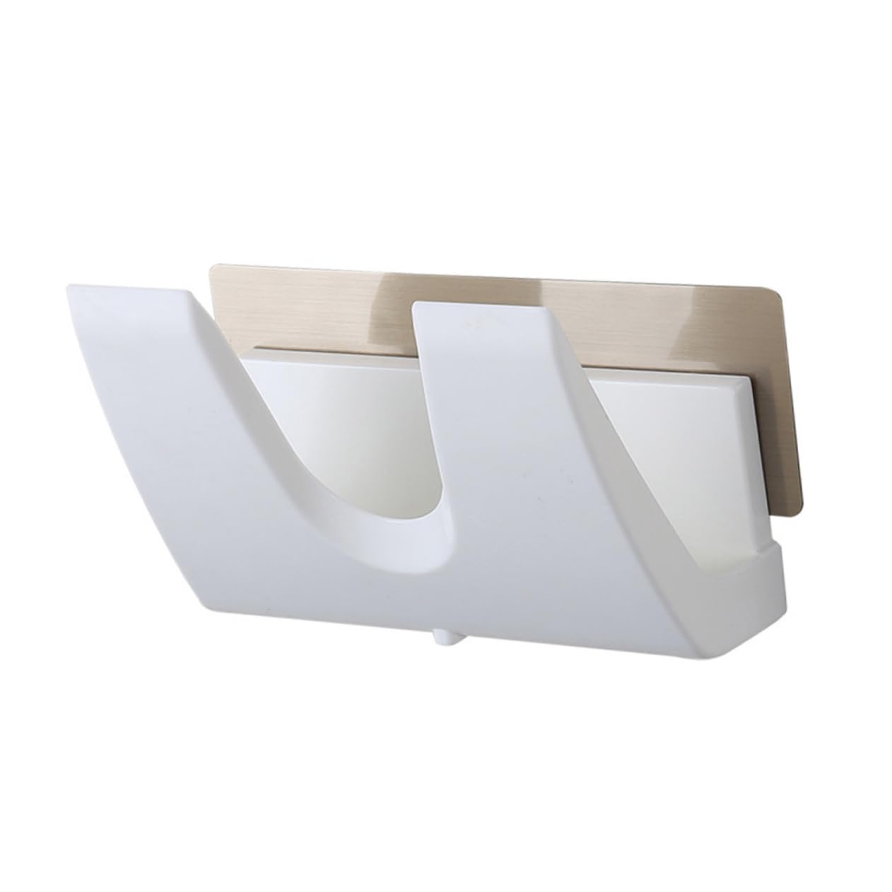 SHOWERORO Cabinet Door Storage Mount Pot Lid Holder Pot Lid Organizer Sucker Lid Rack Pan Cover Rack Drain Storage -mounted White Storage Rack Lid Rack