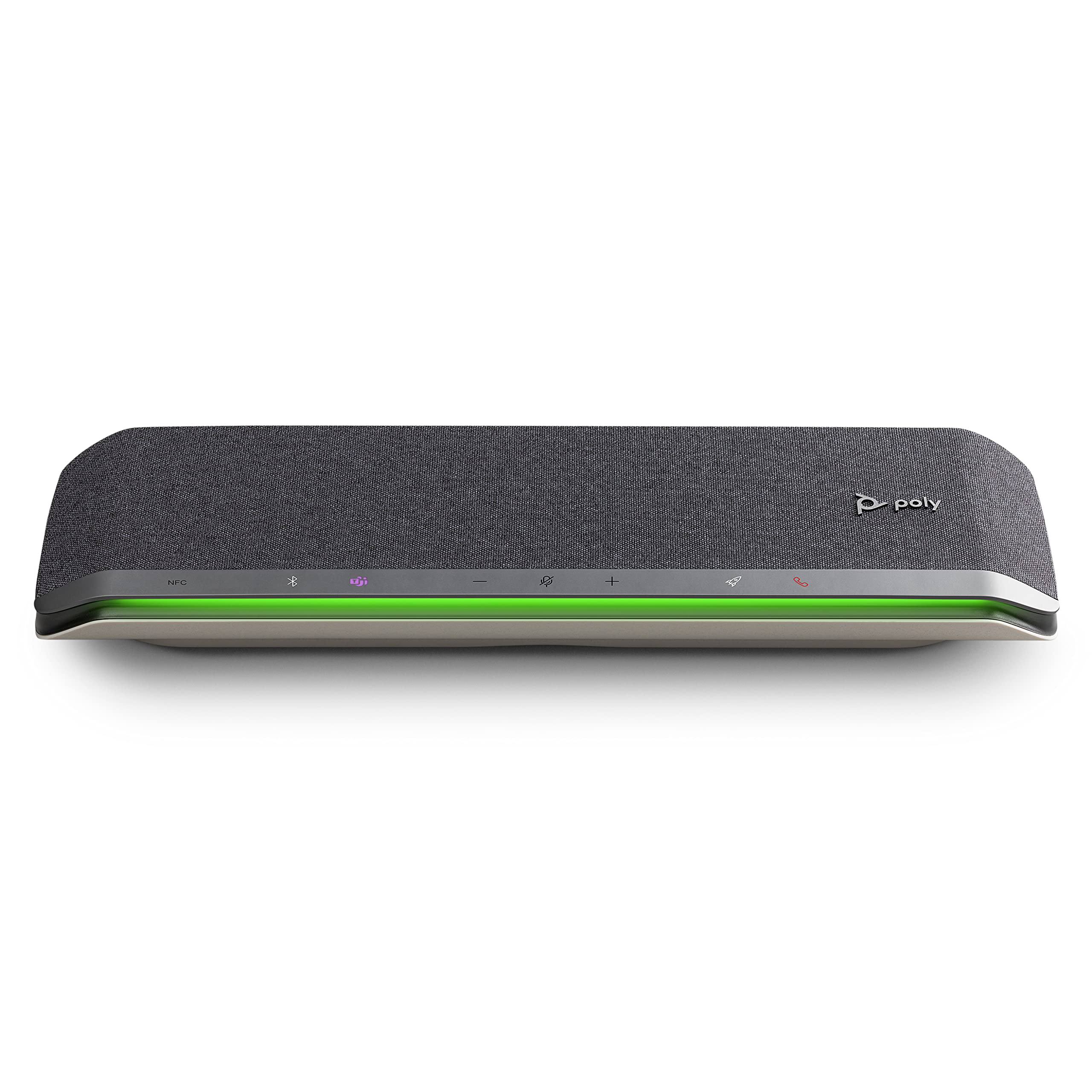 Poly - Sync 60 Smart Speakerphone for Conference Rooms (Plantronics) - Connect to PC/Mac via Combined USB-A/USB-C Cable, Smartphones via Bluetooth - Works with Teams (Certified), Zoom & More