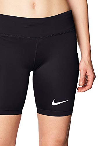 Nike Womens Fast Running Shorts Black/Reflective SILV XS