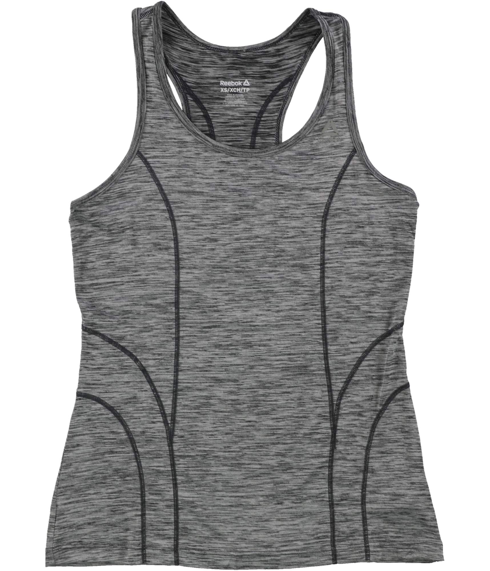 Reebok Womens Racerback Tank Top, Black, Large