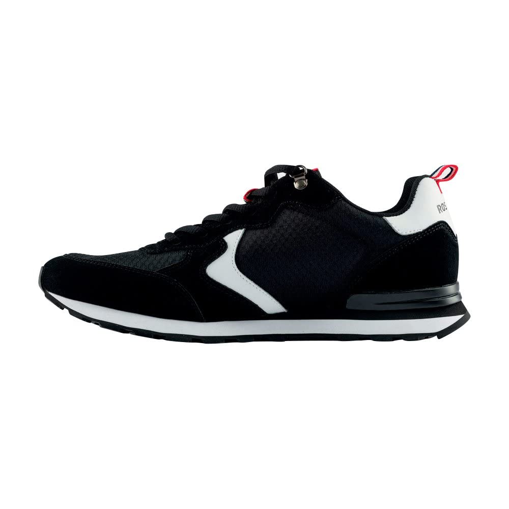 Rossignol Women's Heritage Sneaker, Black, 6.5 UK/8.5 US
