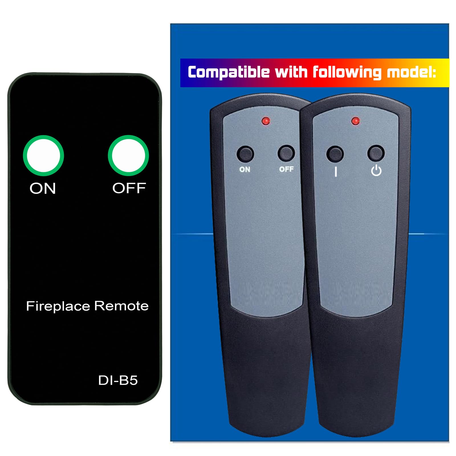 Replacement for Dimplex Fireplace Heater Remote Control DF2690 DFP6854 DF2618 6904410100