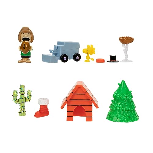Peanuts Advent Calendar 2024 for Kids – Enjoy 24 Days of Countdown Surprises! Delightful 2-Inch Scale Figures & Accessories